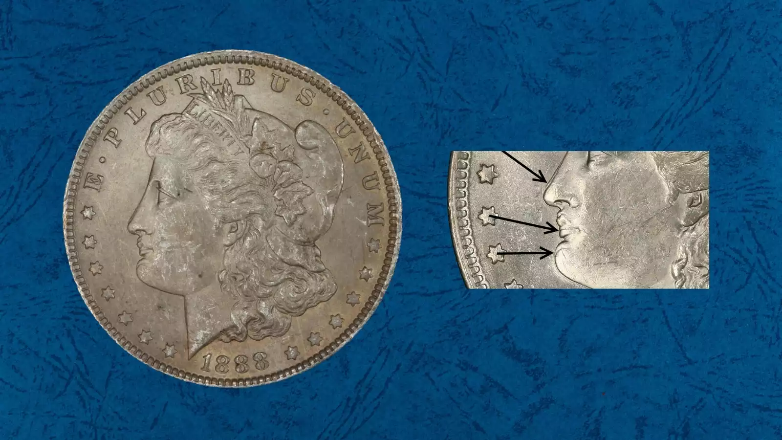 1888 Morgan Silver Dollar Coin Value