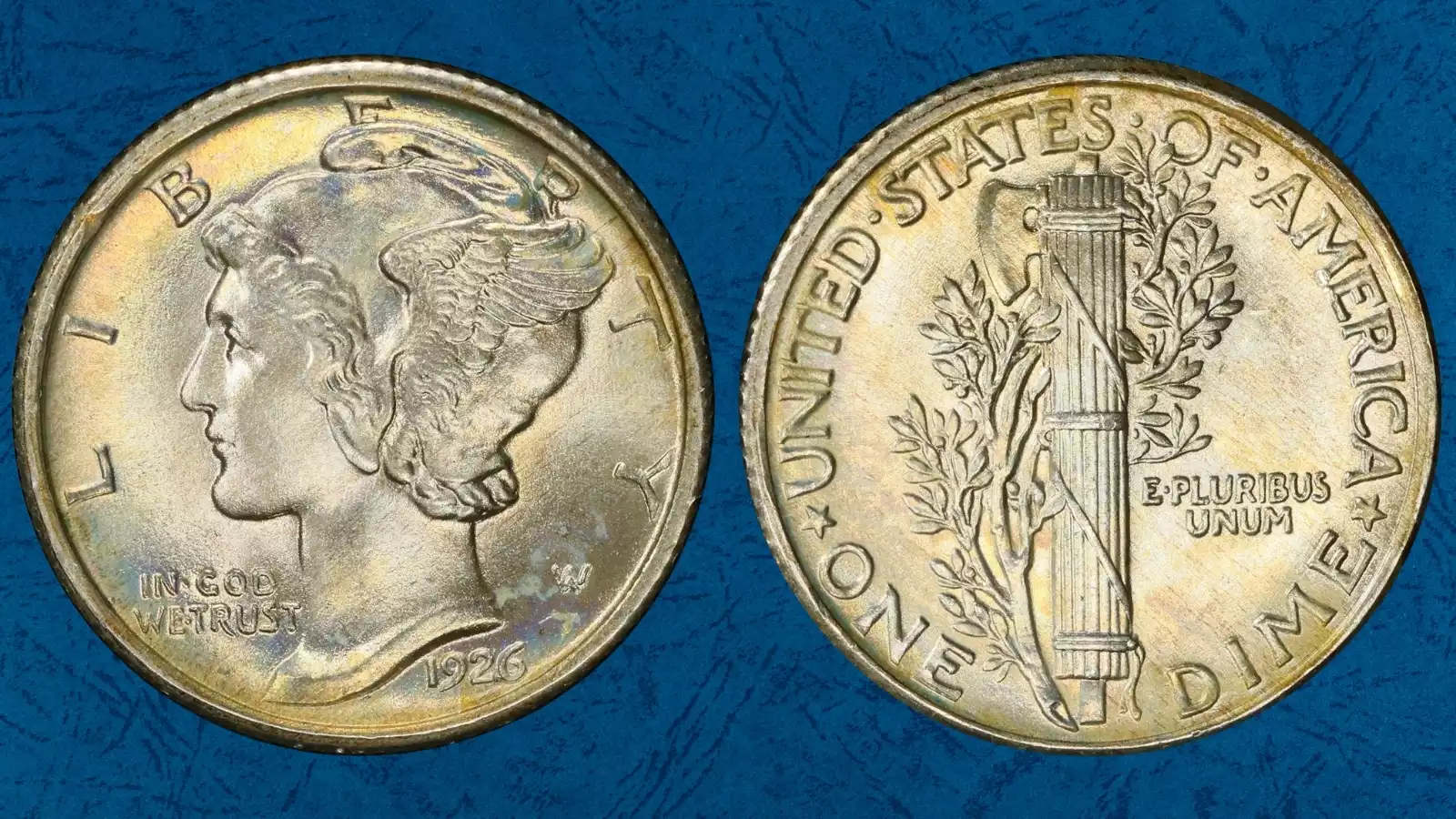 1926 Dime Coin Value (No Mint Mark, D & S Price Guide)