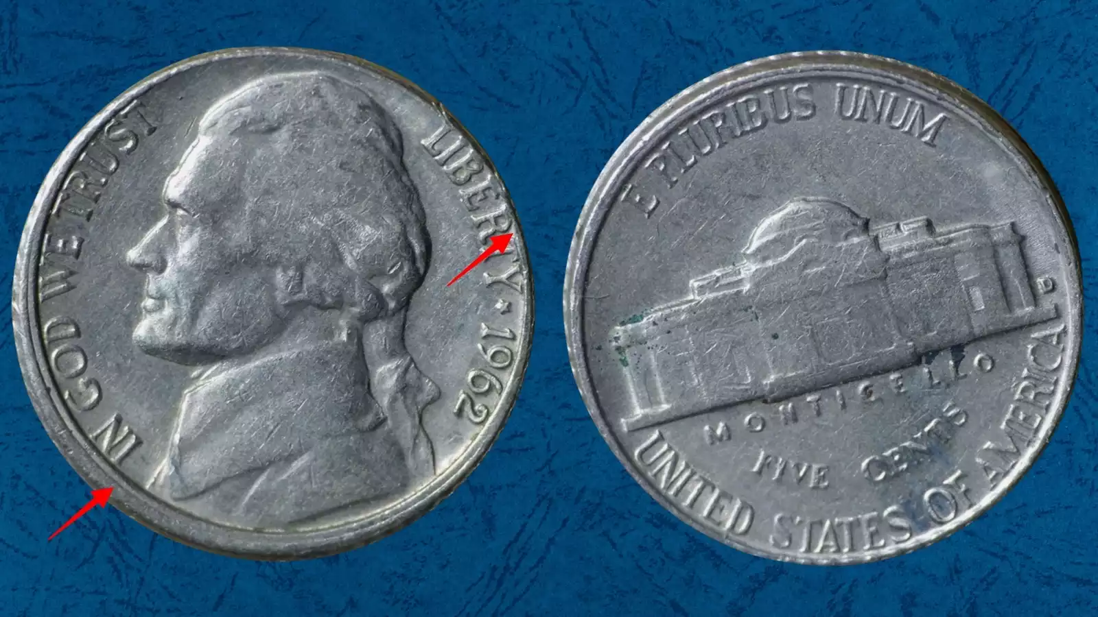 1962 Nickel Error List with Pictures (Worth Money!)