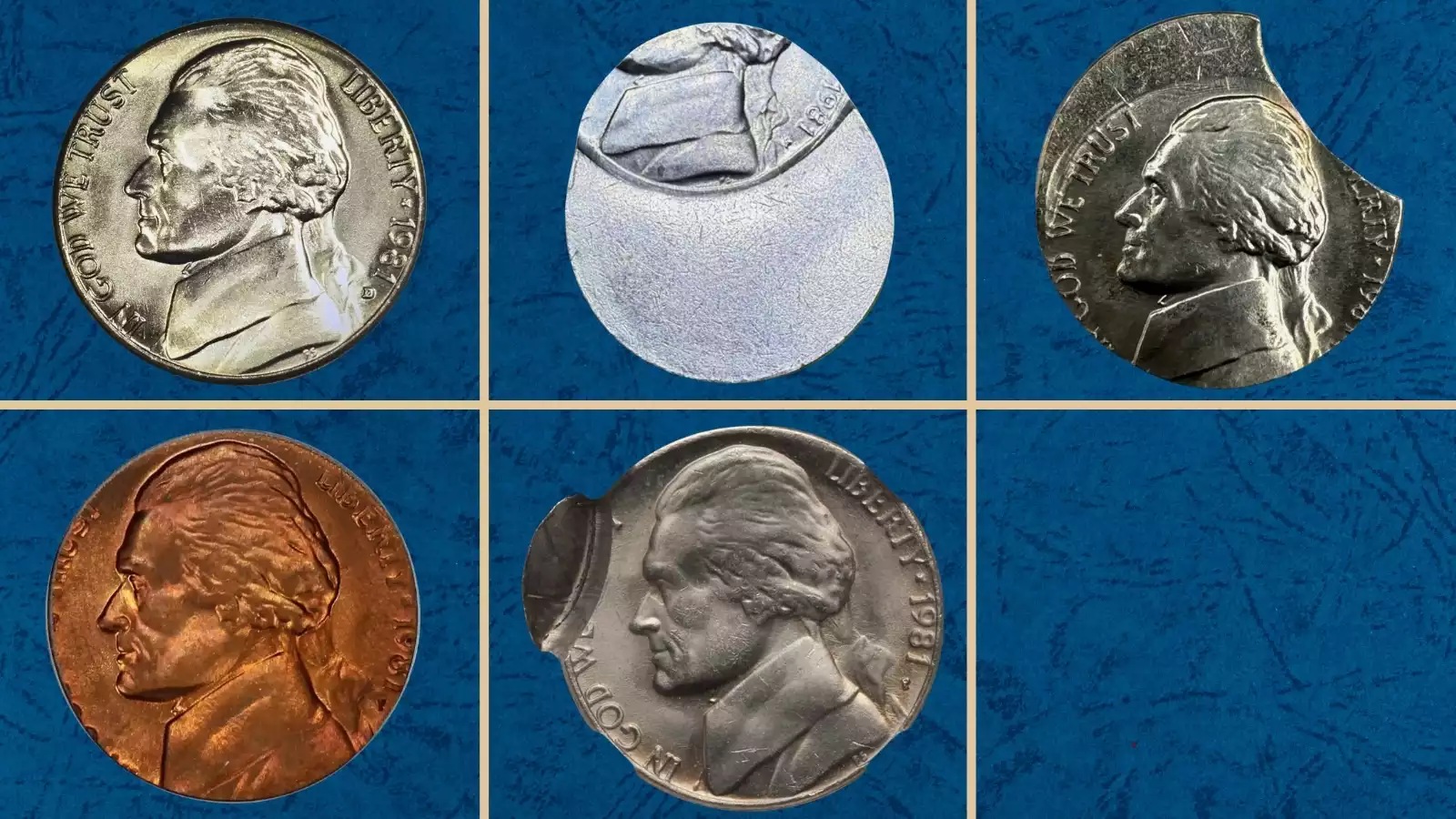 1981 Nickel Error List with Pictures (Worth Money!)