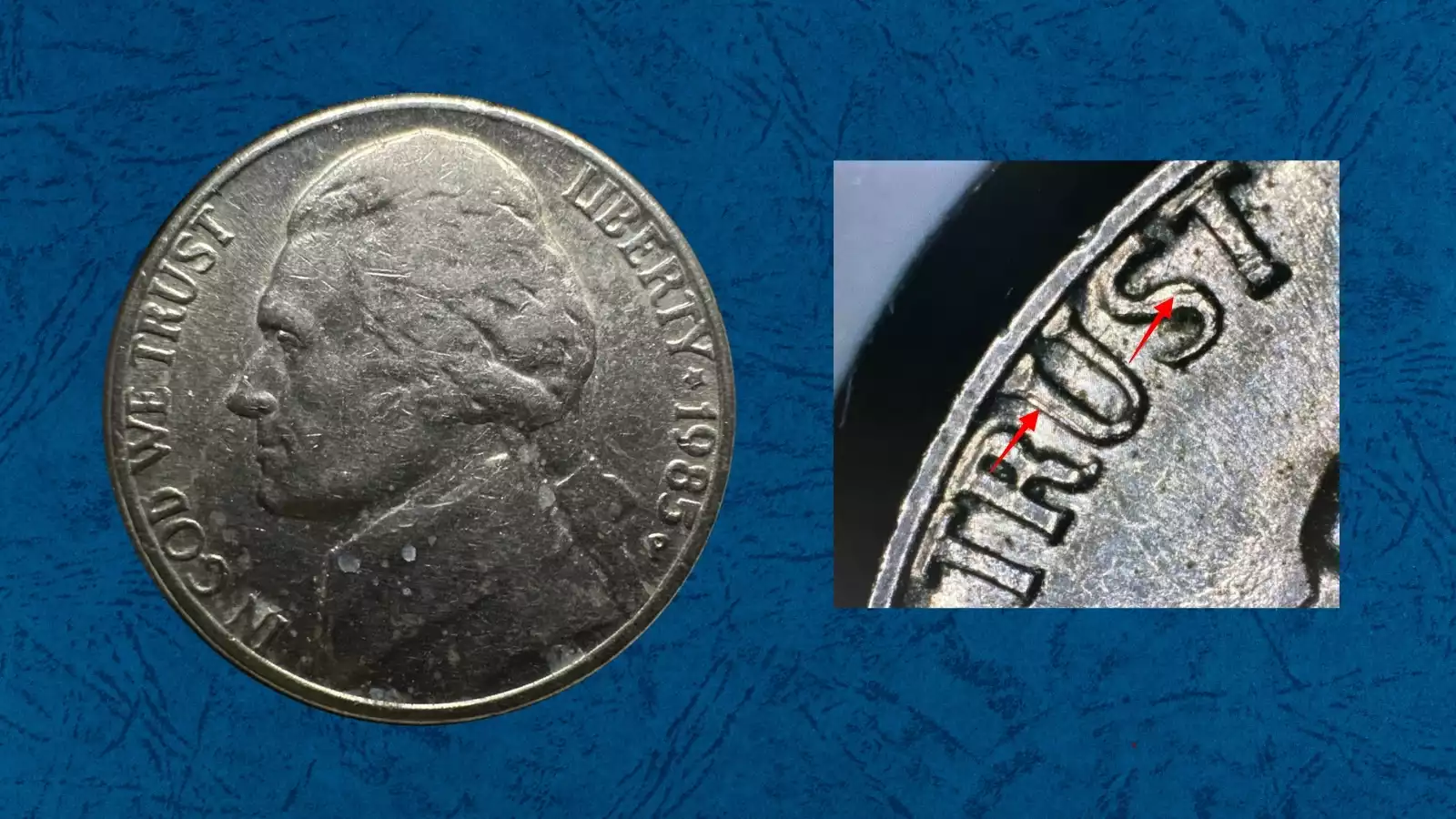 1985 Nickel Error List with Pictures (Worth Money!)