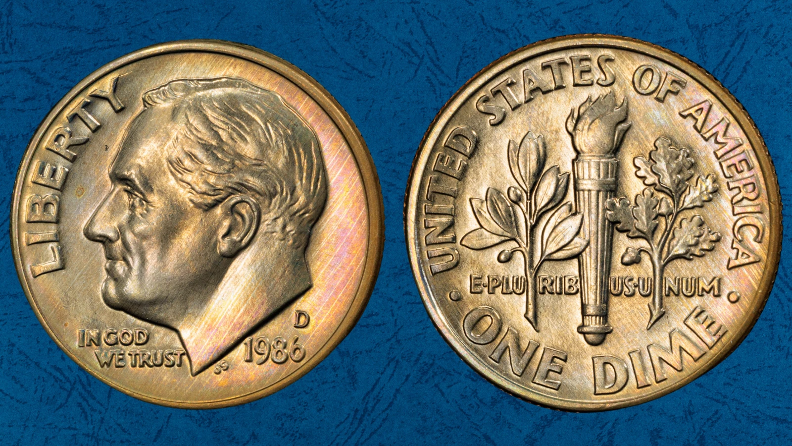 1986 Dime Value
