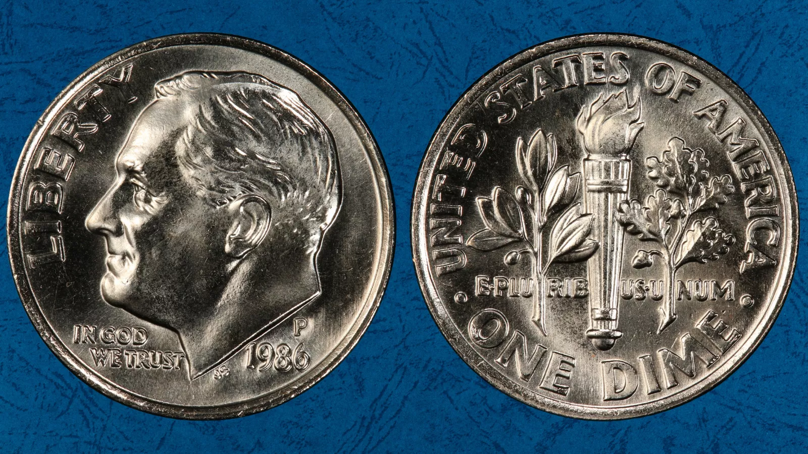 1986 Dime Value