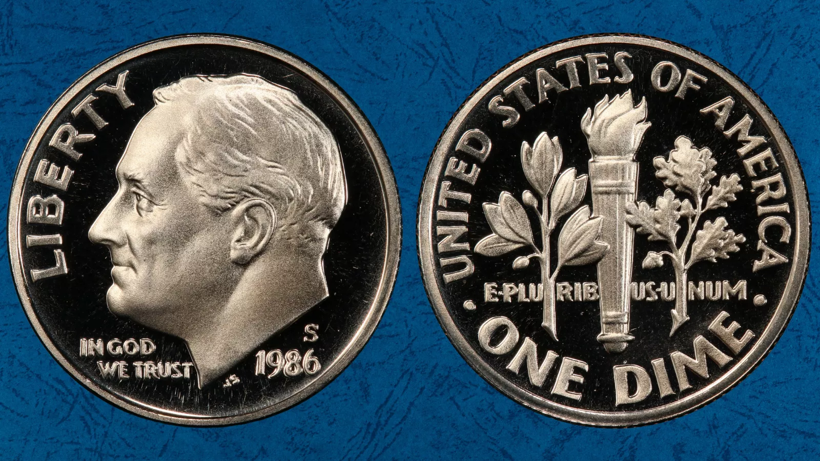 1986 Dime Value