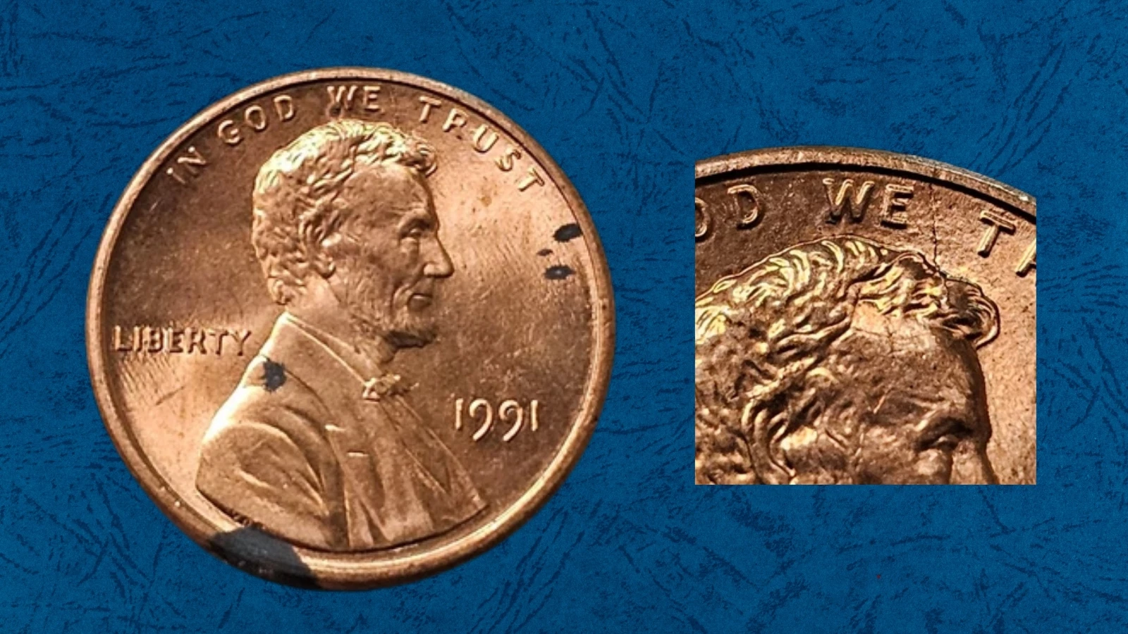 1991 Penny Error List with Pictures (Worth Money!)