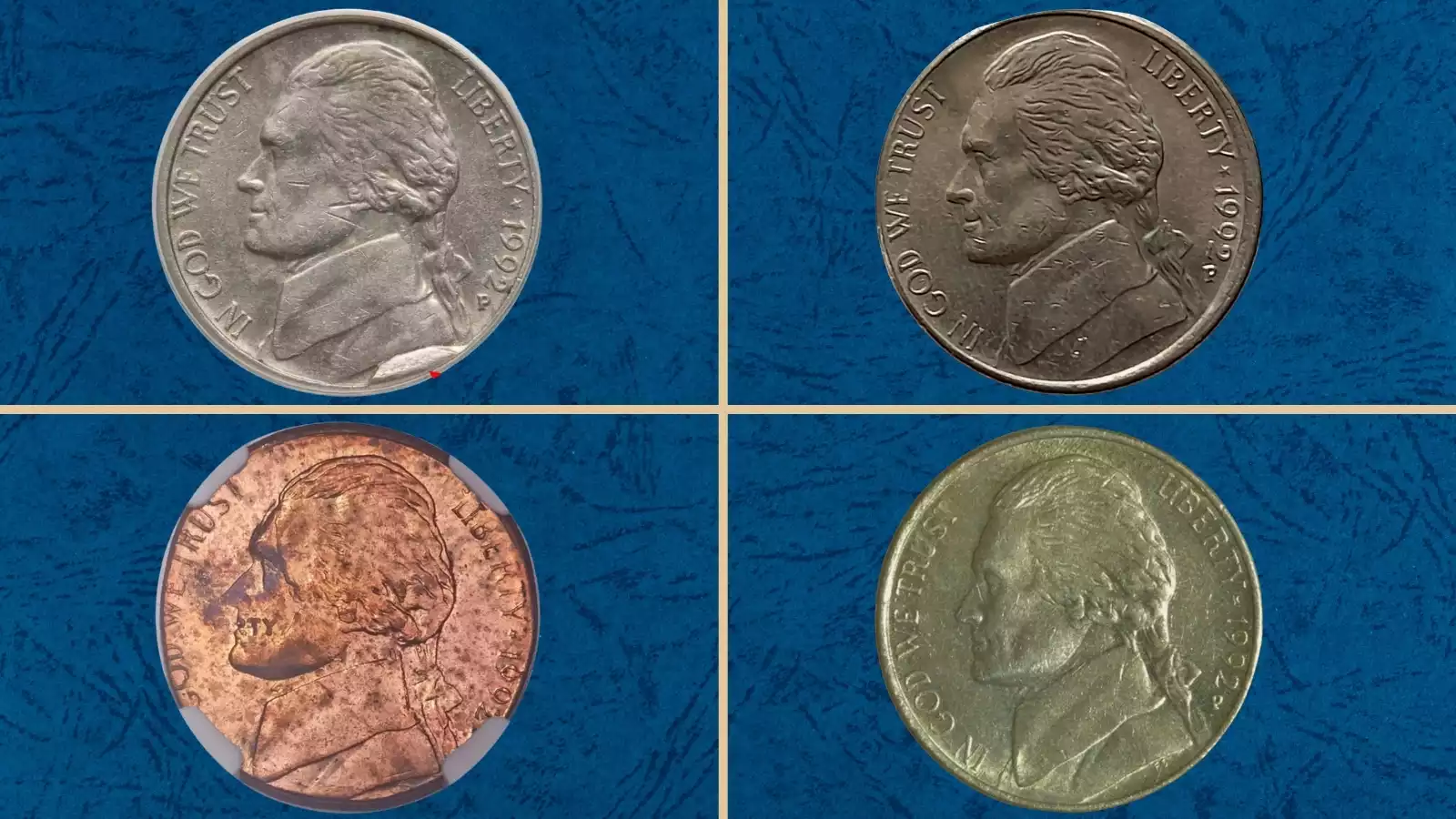 1992 Nickel Error List with Pictures (Worth Money!)