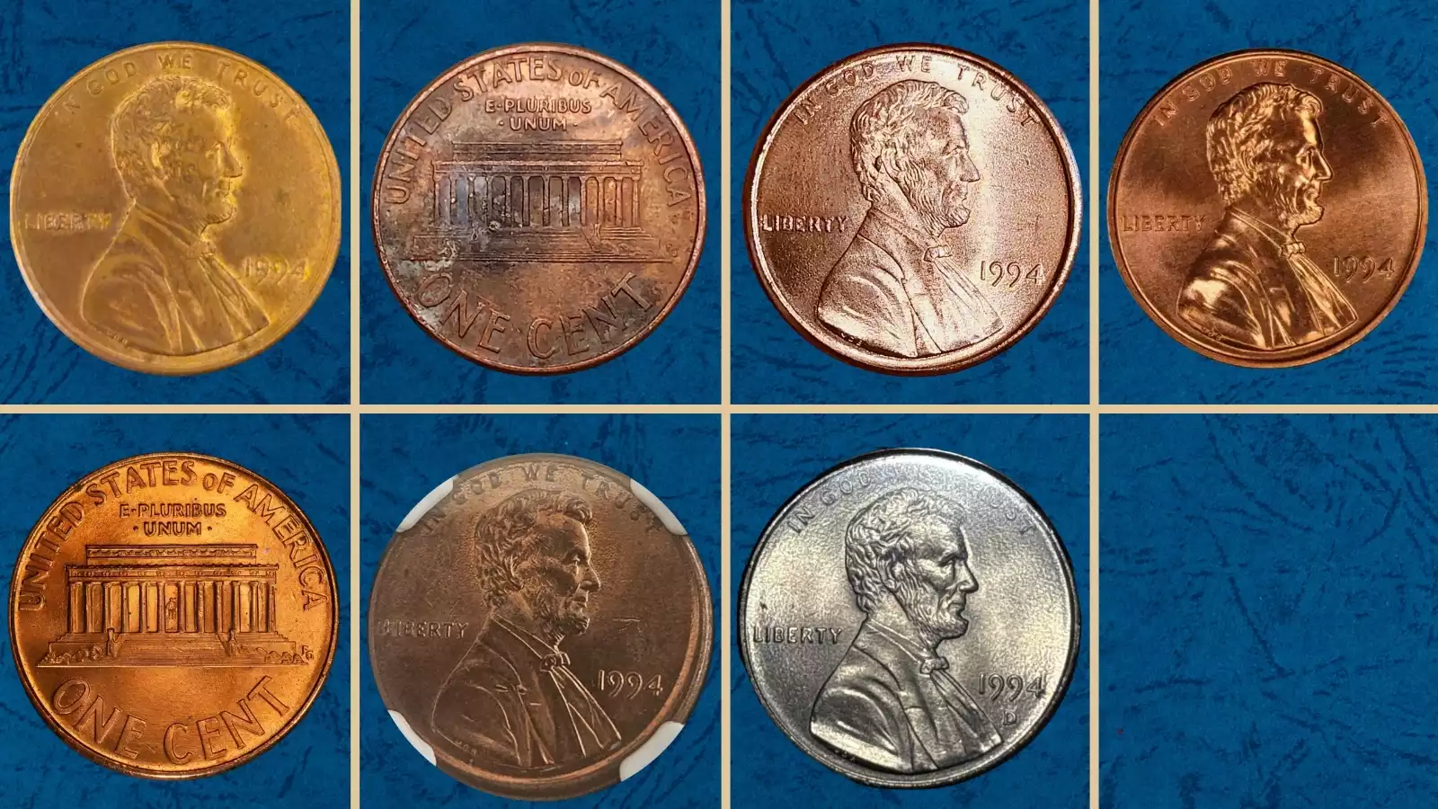 1994 Penny Error List with Pictures (Worth Money!)