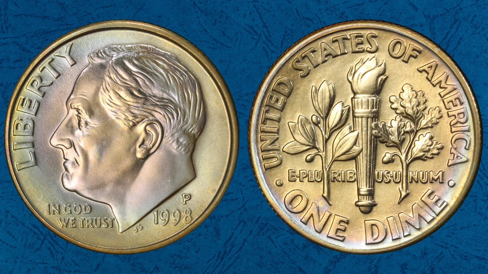 1998 Dime Value