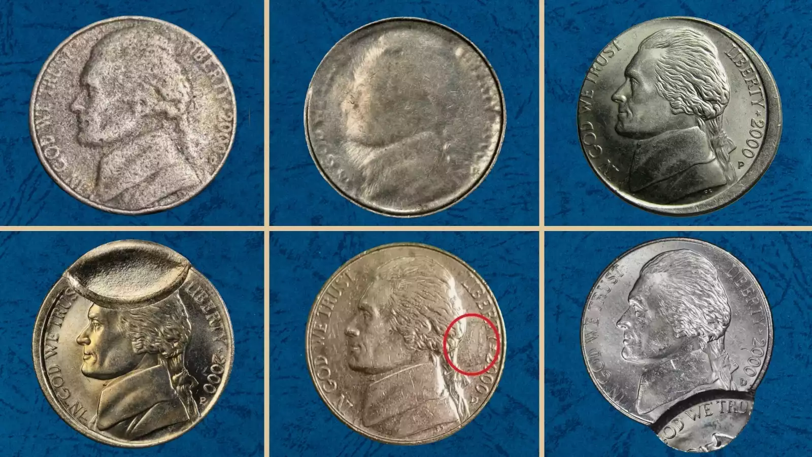 2000 Nickel Error List with Pictures (Worth Money!)