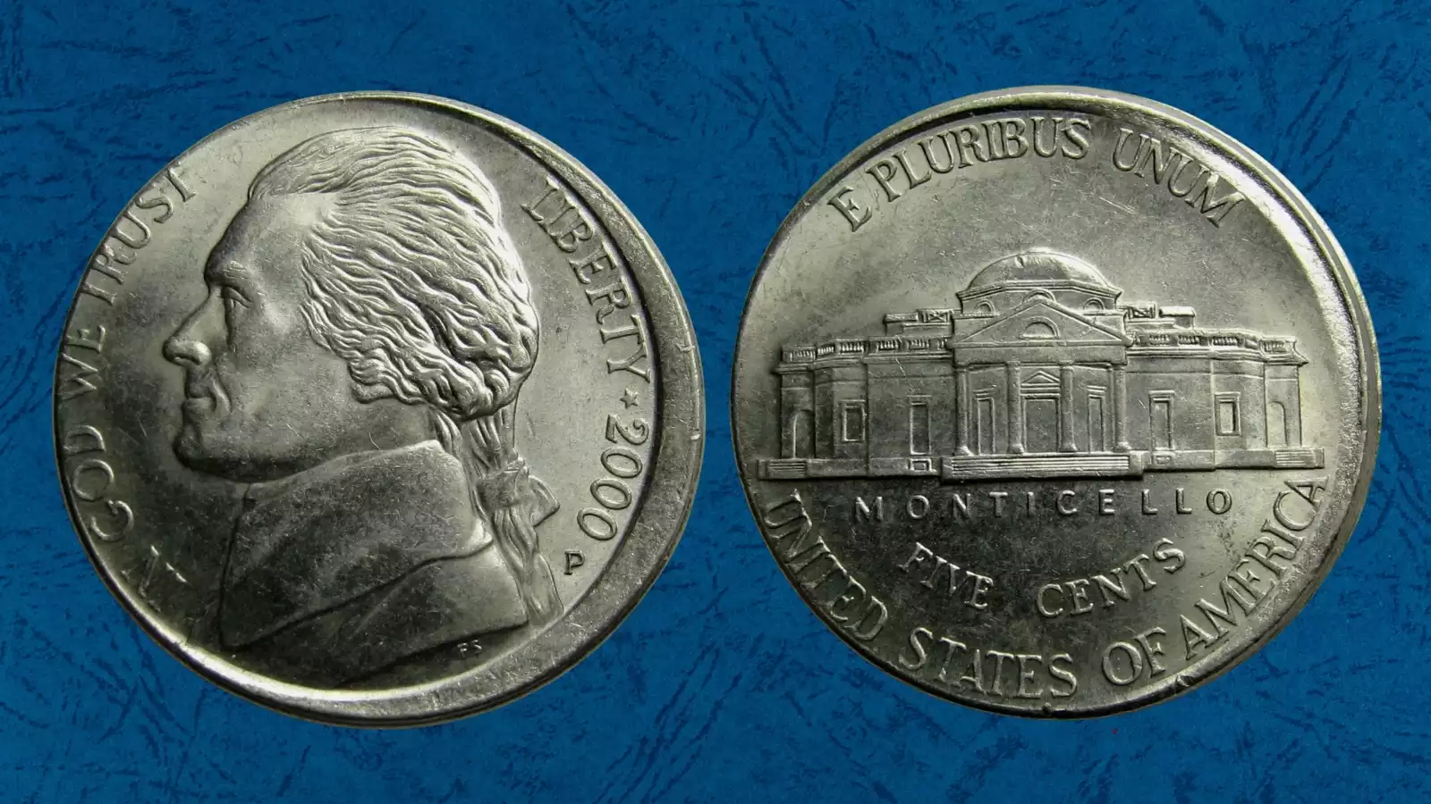 2000 Jefferson Nickel Value