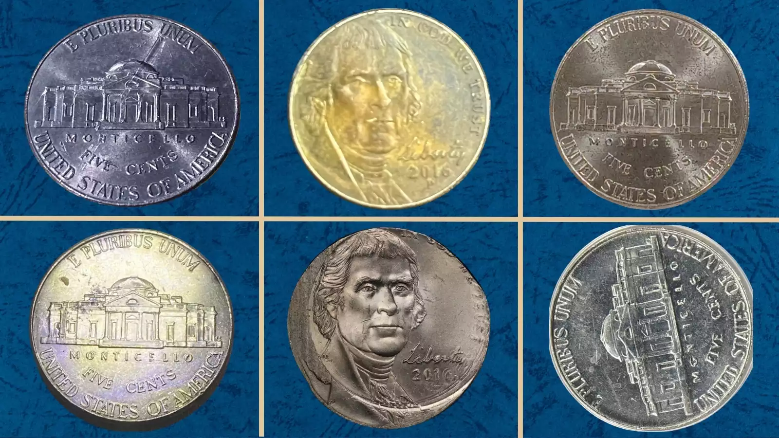 2016 Nickel Error List with Pictures (Worth Money!)