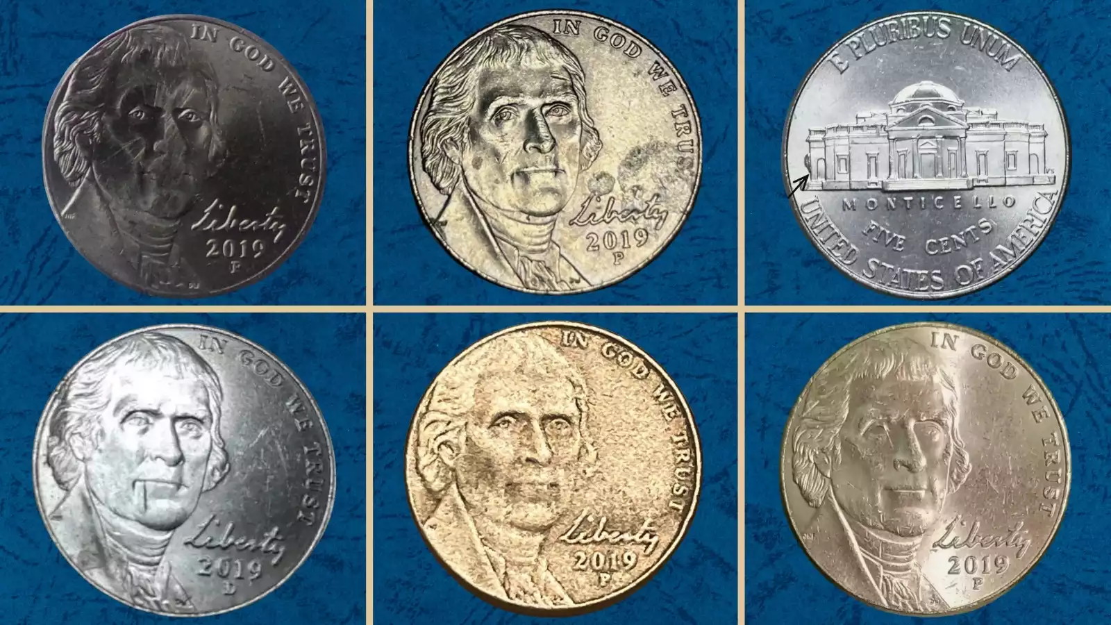 2019 Nickel Error List with Pictures (Worth Money!)