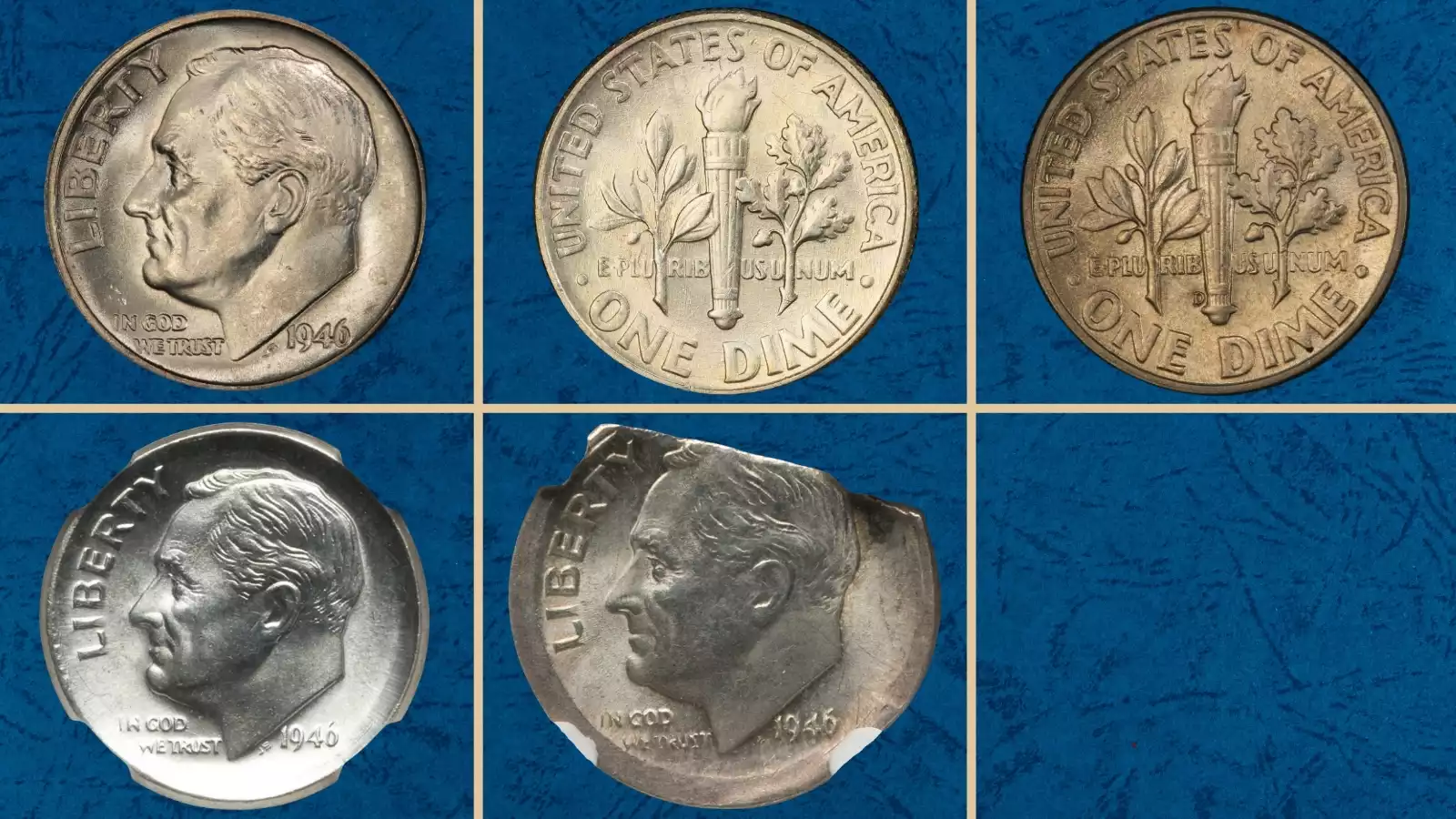 1946 Dime Error List with Pictures (Worth Money!)