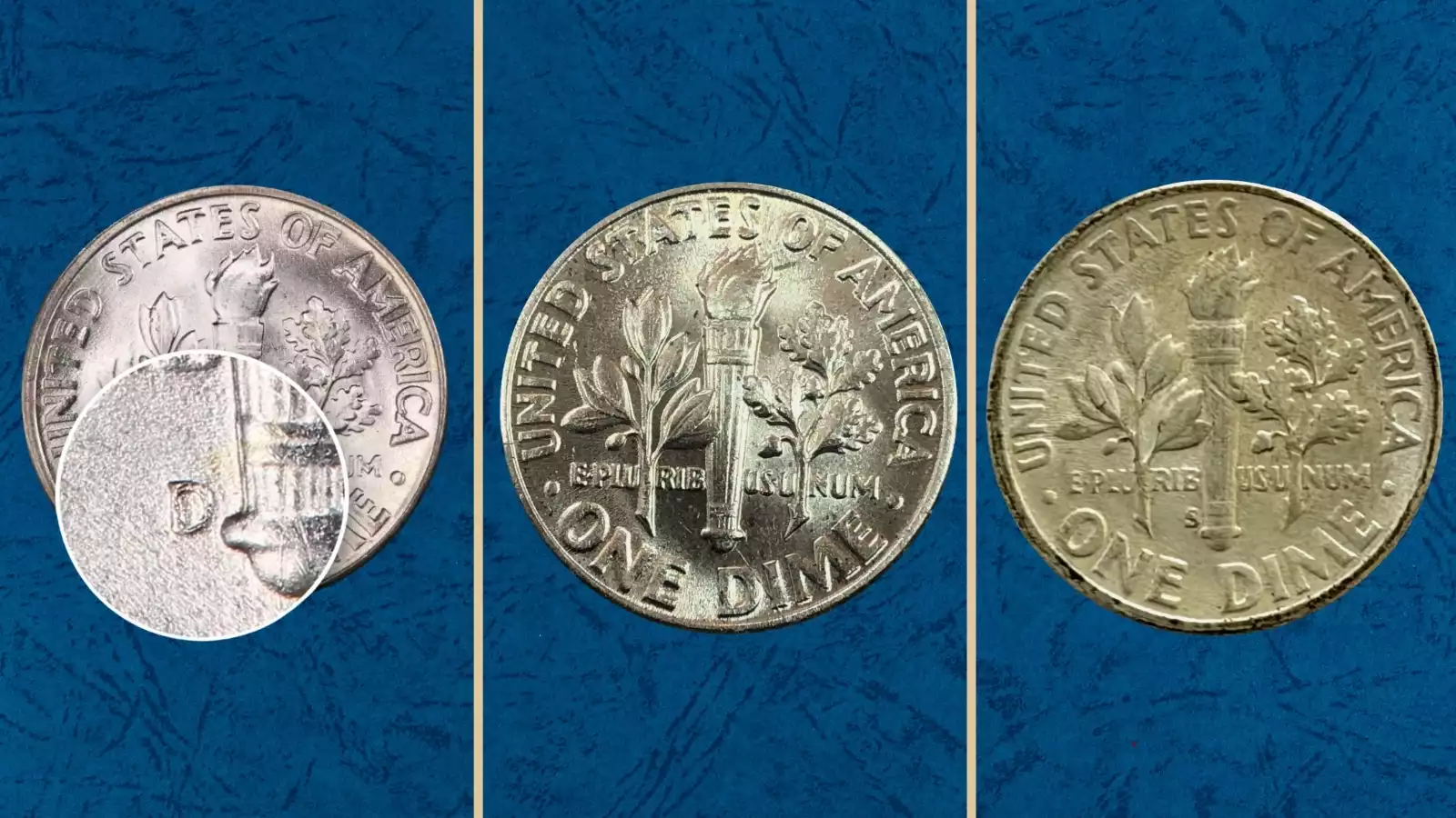 1951 Dime Error List with Pictures (Worth Money!)