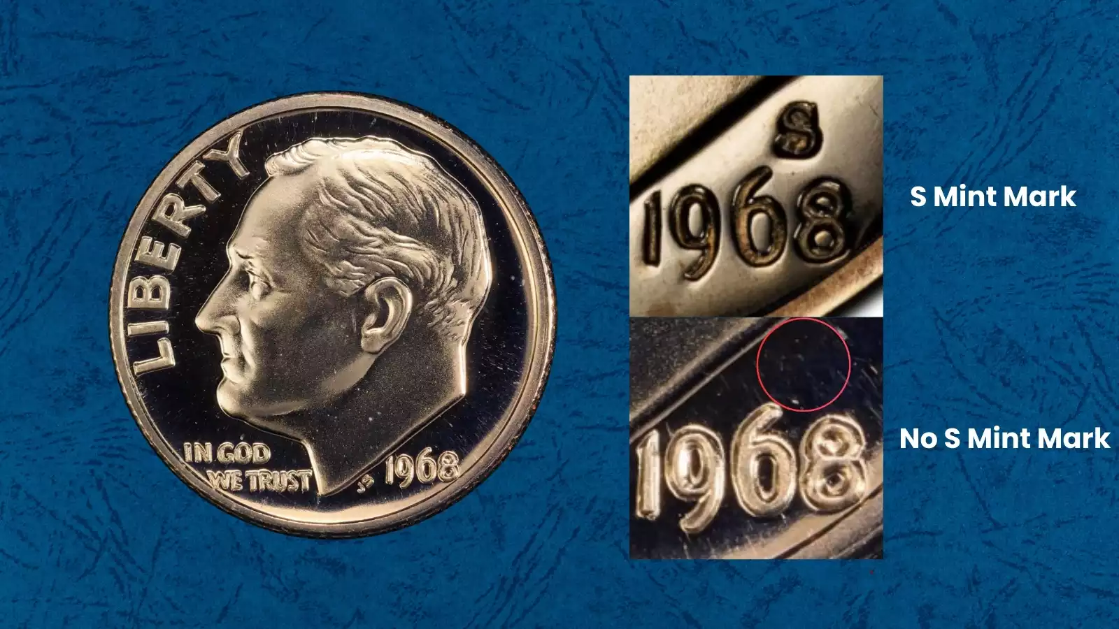 1968 Dime Error List with Pictures (Worth Money!)