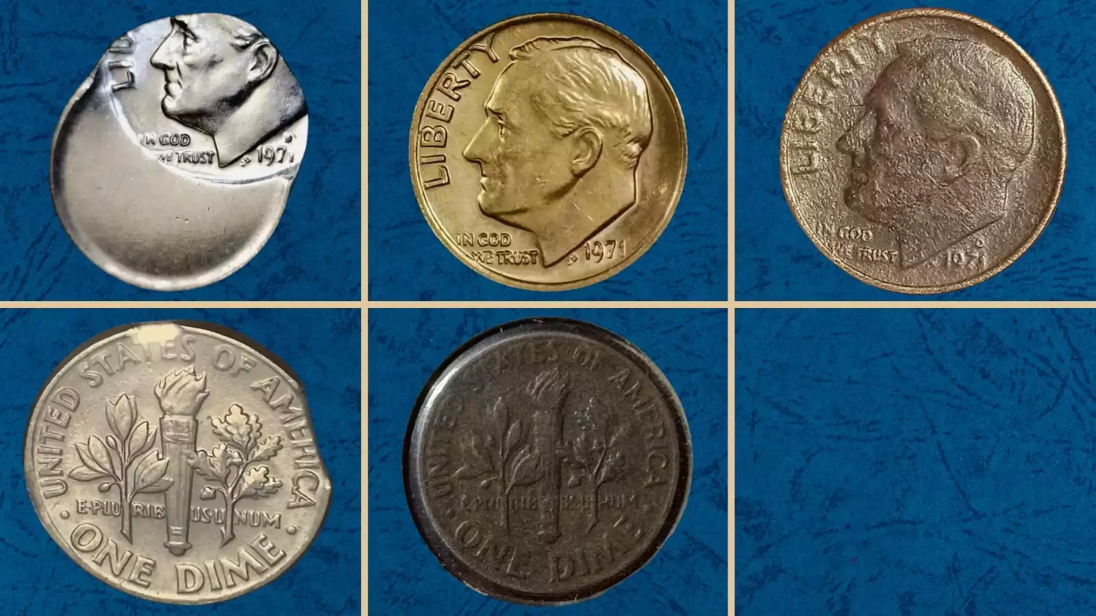 1971 Dime Error List with Pictures (Worth Money!)