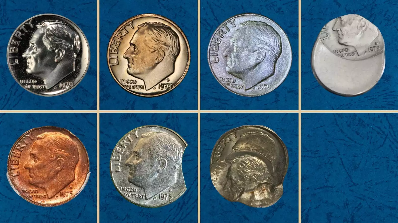 1975 Dime Error List with Pictures (Worth Money!)