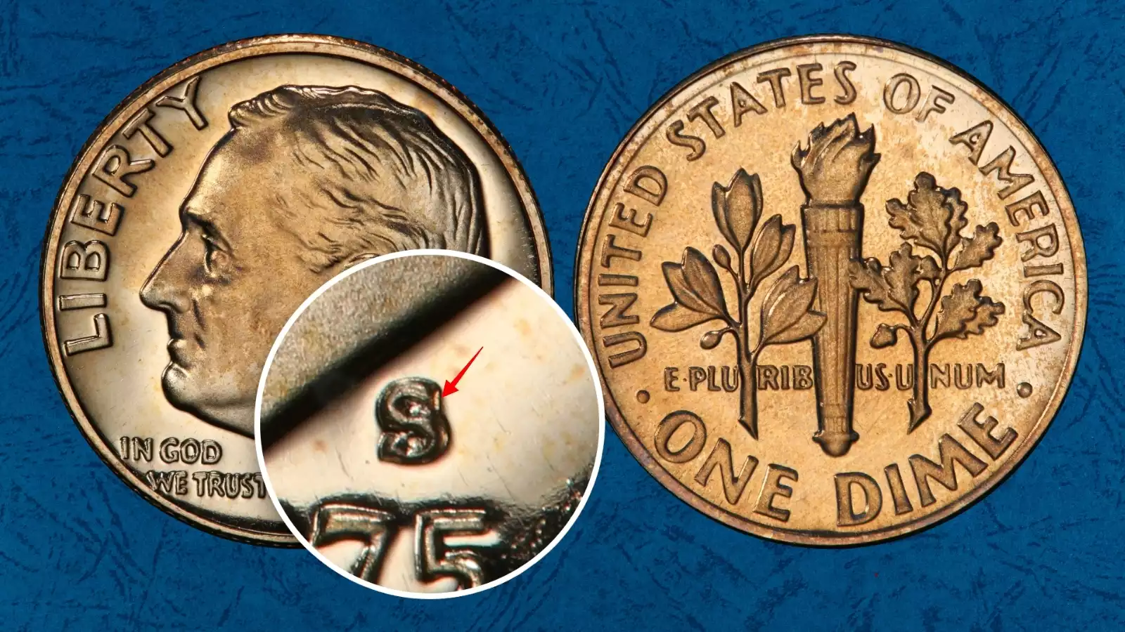 1975 Dime Value