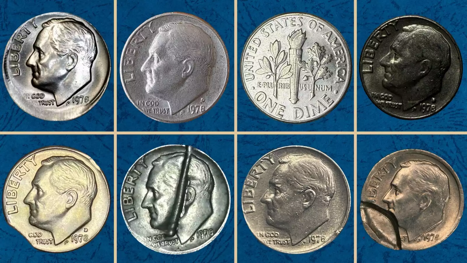 1978 Dime Error List with Pictures (Worth Money!)