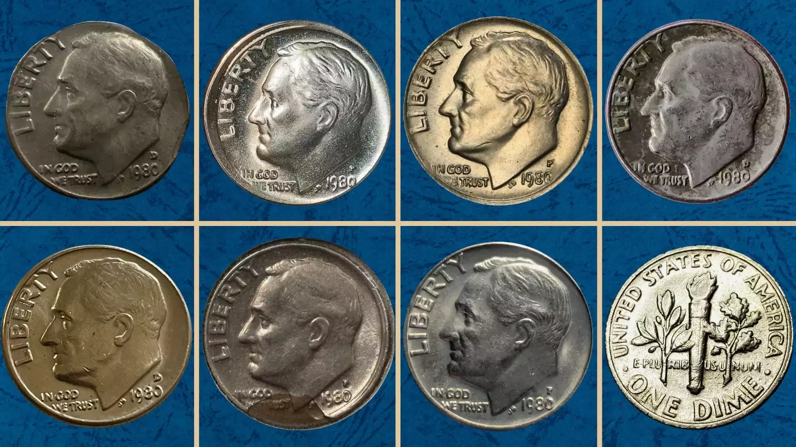 1980 Dime Error List with Pictures (Worth Money!)