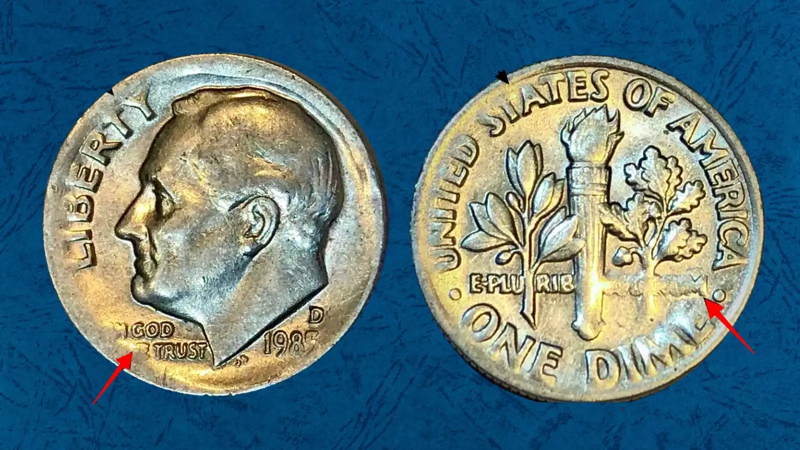 1985 Dime Error List with Pictures (Worth Money!)