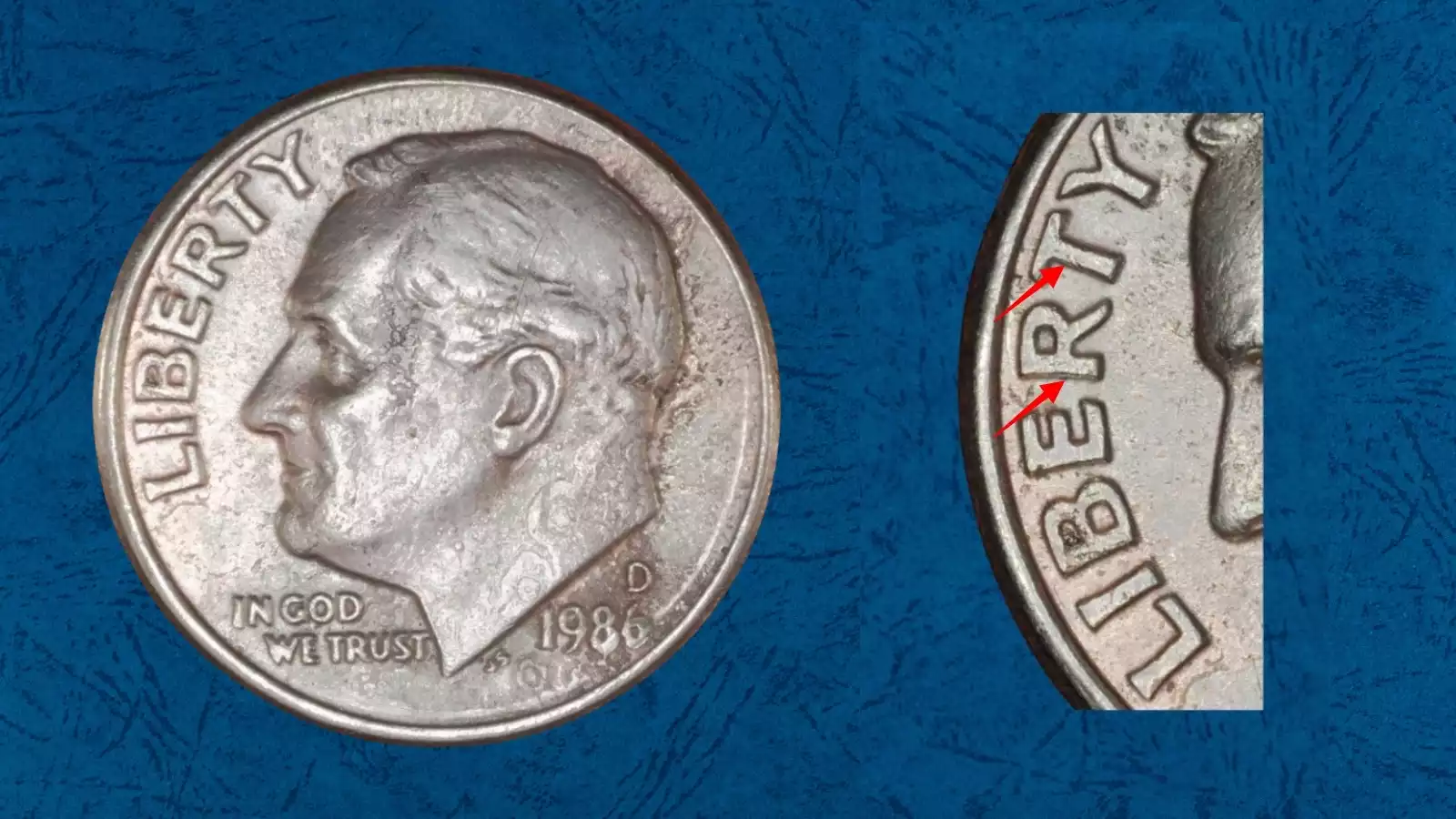 1986 Dime Value