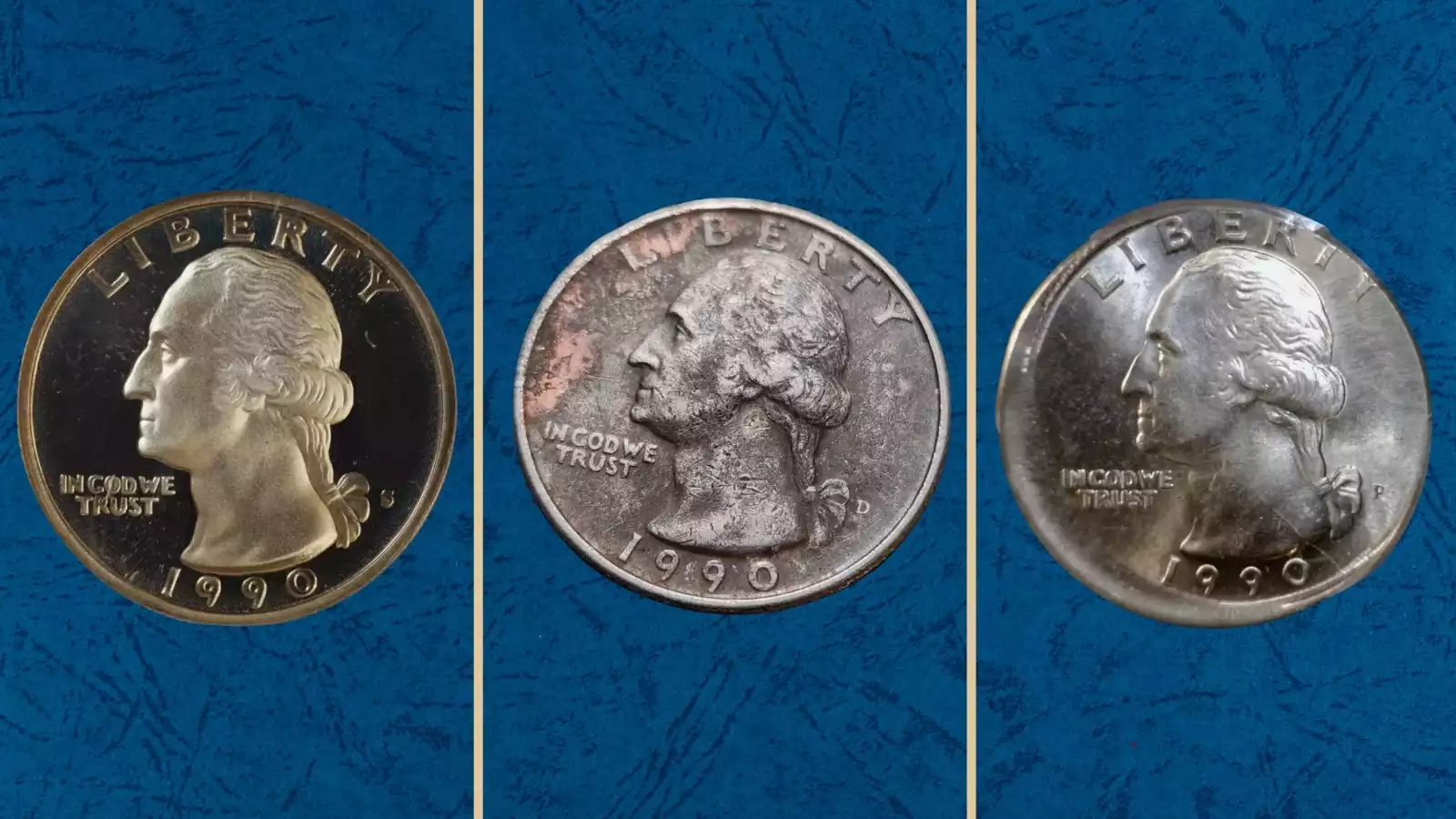 1990 Quarter Error List with Pictures (Worth Money!)