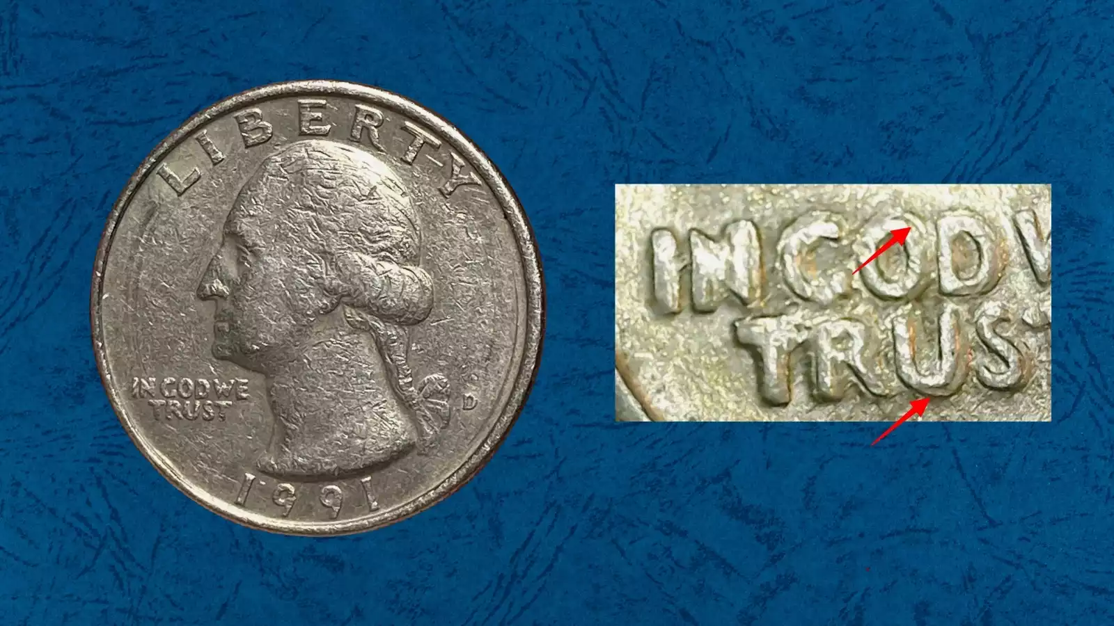 1991 Quarter Error List with Pictures (Worth Money!)