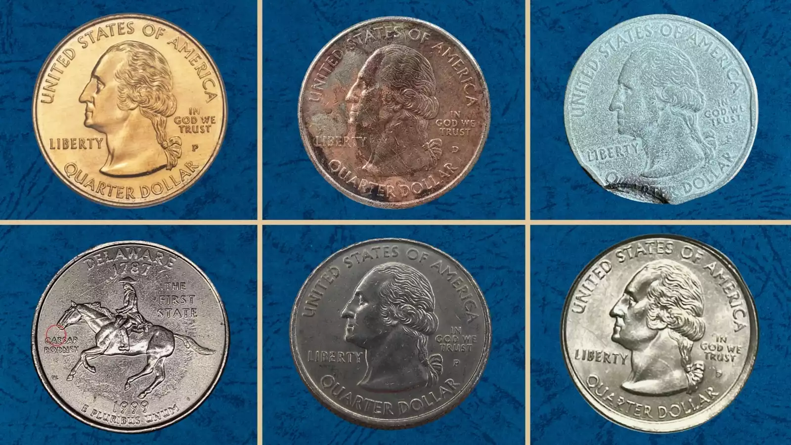 1999 Quarter Error List with Pictures (Worth Money!)