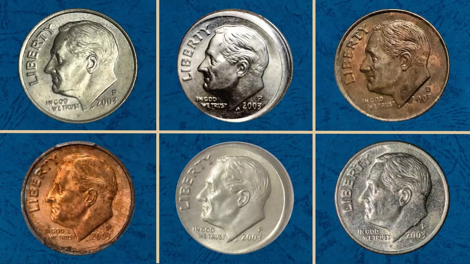 2003 Dime Error List with Pictures (Worth Money!)