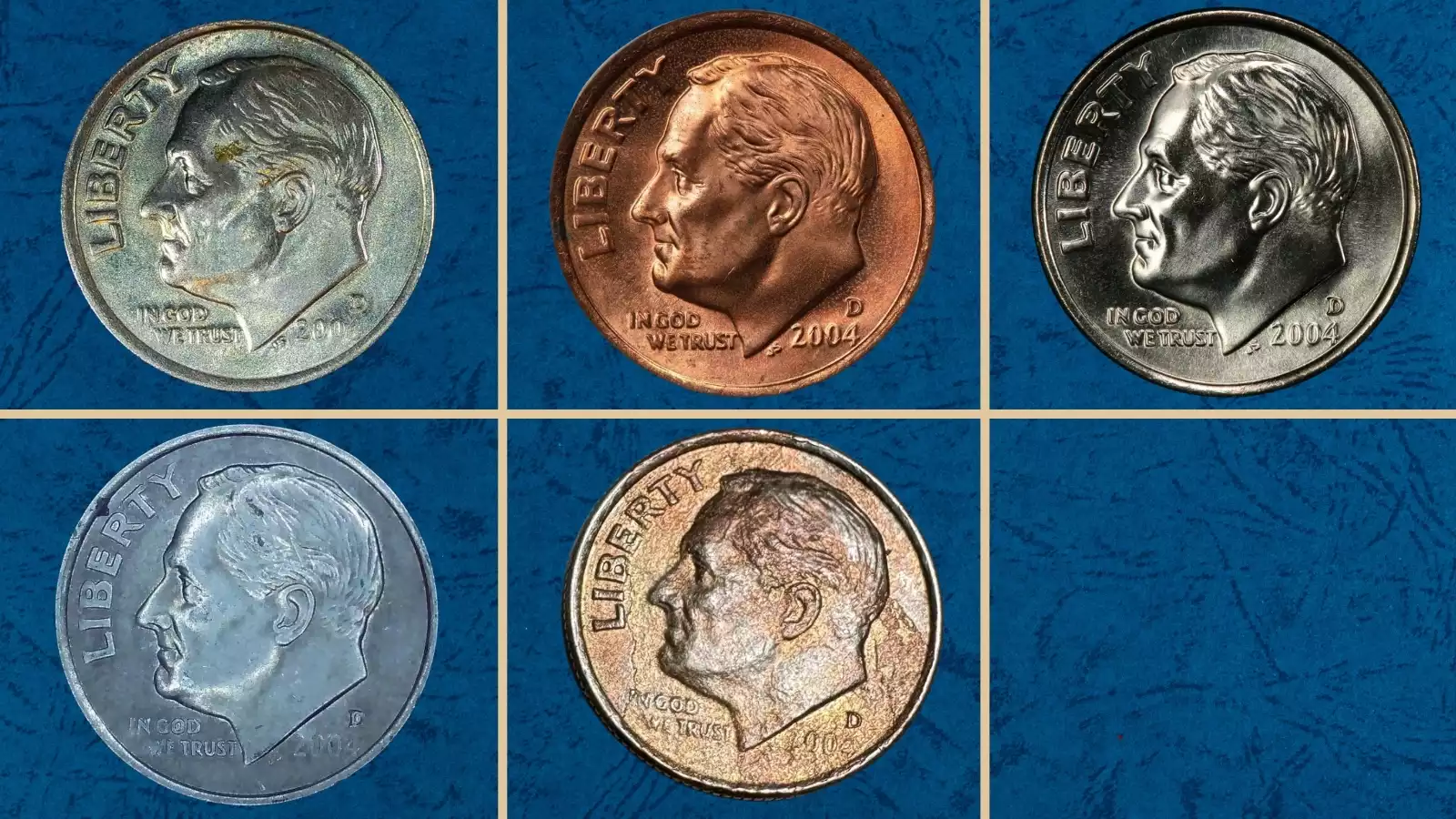 2004 Dime Error List with Pictures (Worth Money!)