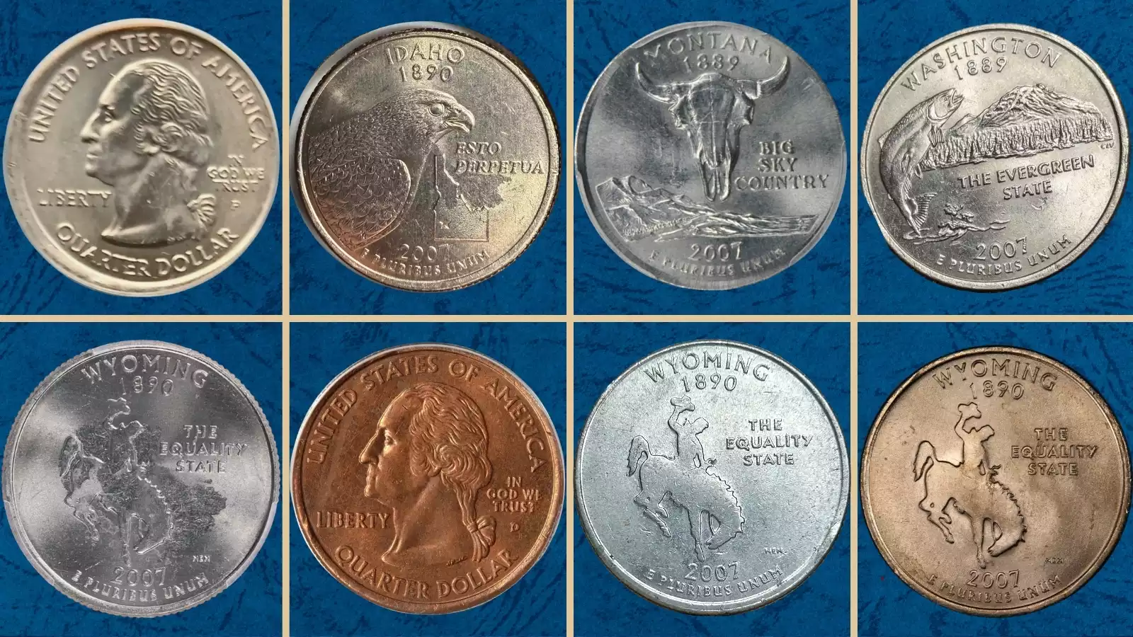 2007 Quarter Error List with Pictures (Worth Money!)