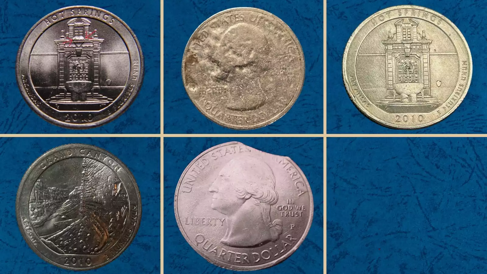 2010 Quarter Error List with Pictures (Worth Money!)