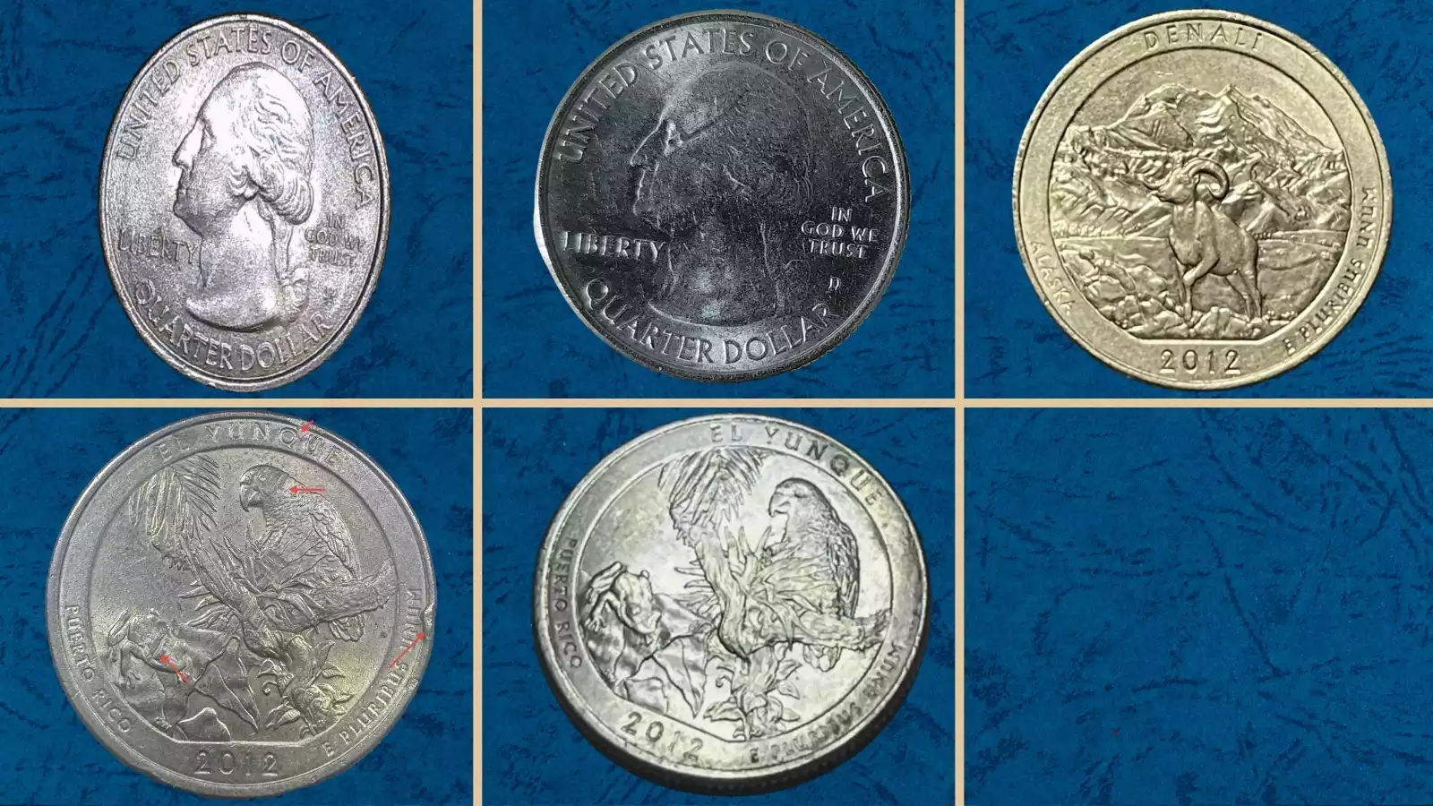 2012 Quarter Error List with Pictures (Worth Money!)