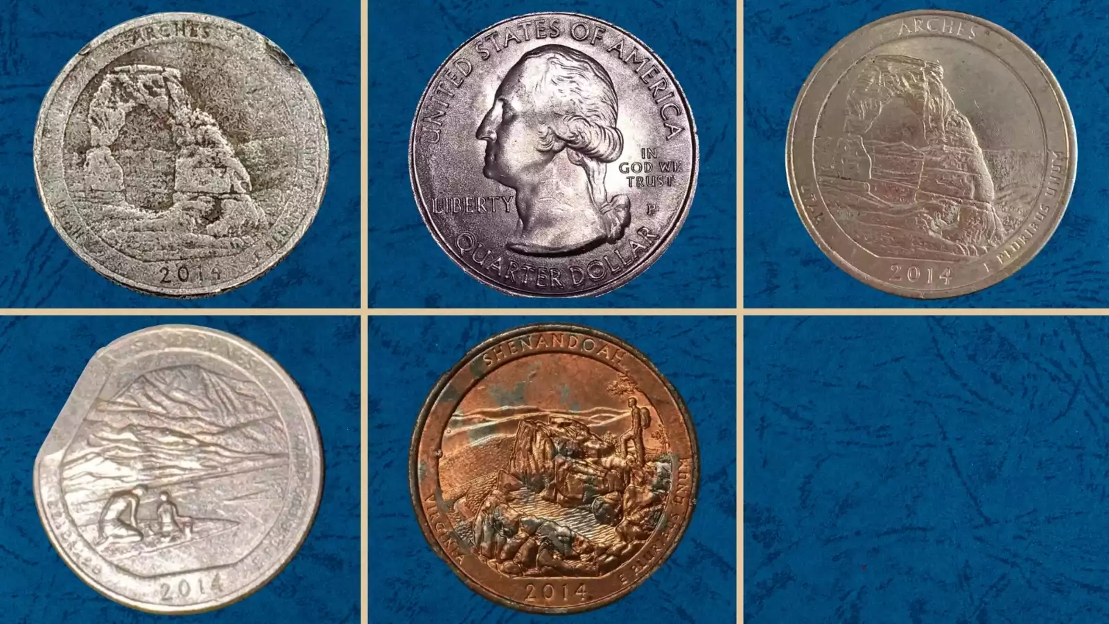 2014 Quarter Error List with Pictures (Worth Money!)