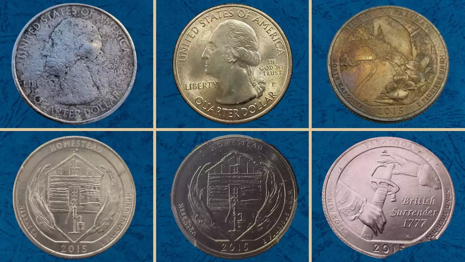 2015 Quarter Error List with Pictures (Worth Money!)