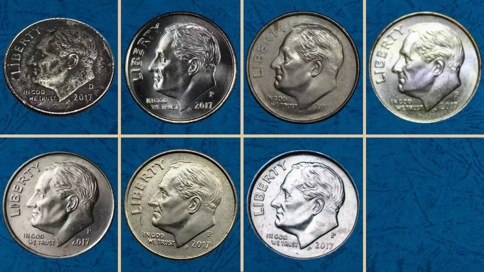 2017 Dime Error List with Pictures (Worth Money!)