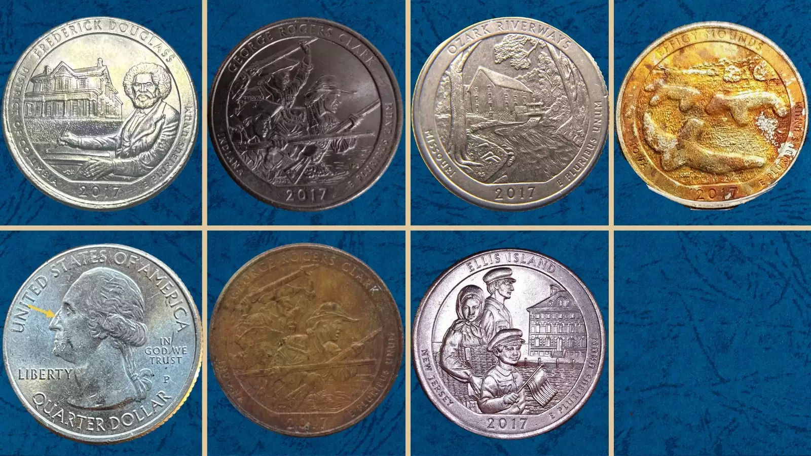 2017 Quarter Error List with Pictures (Worth Money!)