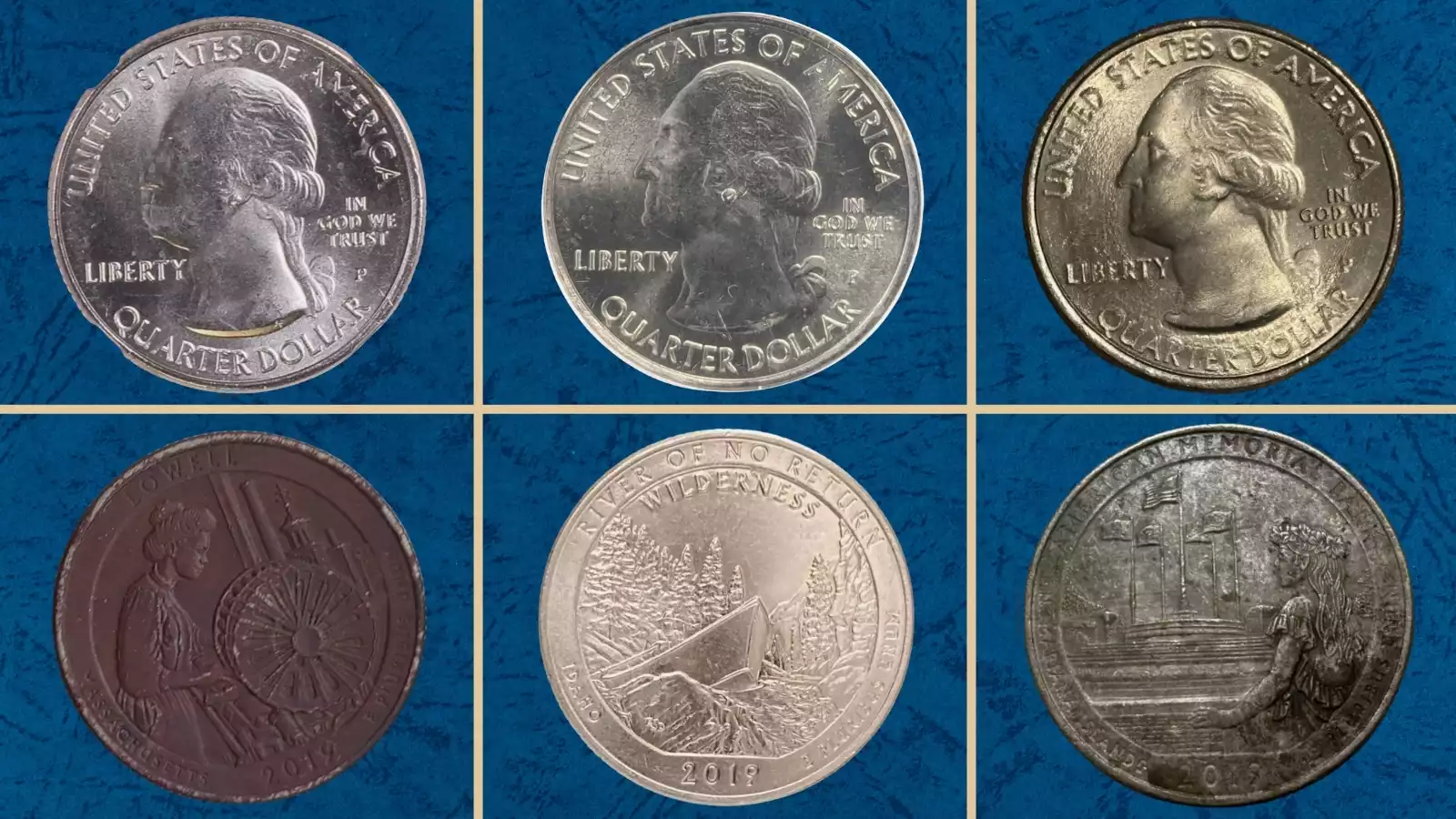 2019 Quarter Error List with Pictures (Worth Money!)