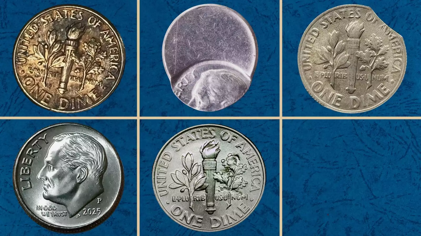 2025 Dime Error List with Pictures (Worth Money!)