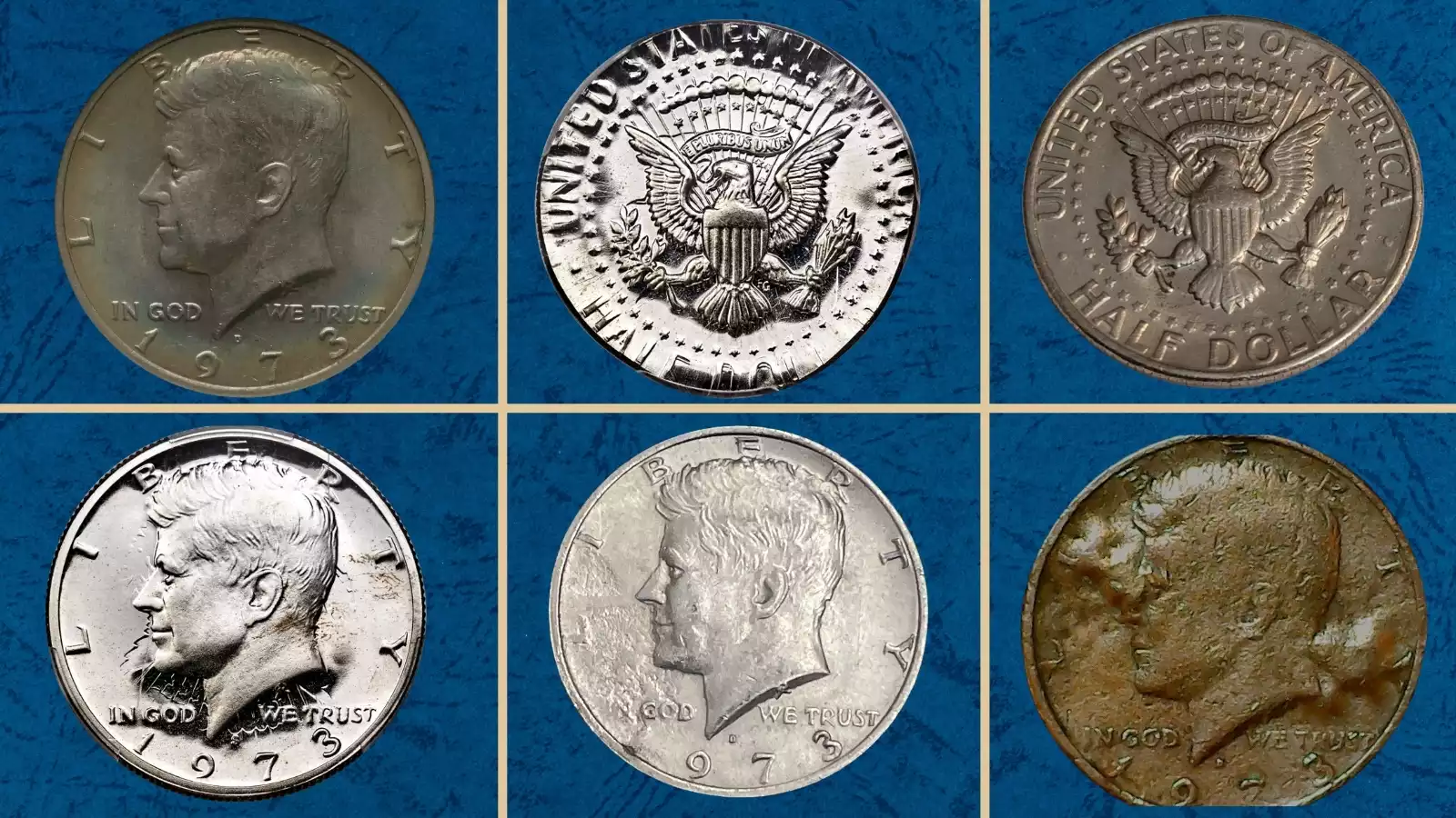 1973 Half Dollar Error List with Pictures (Worth Money!)